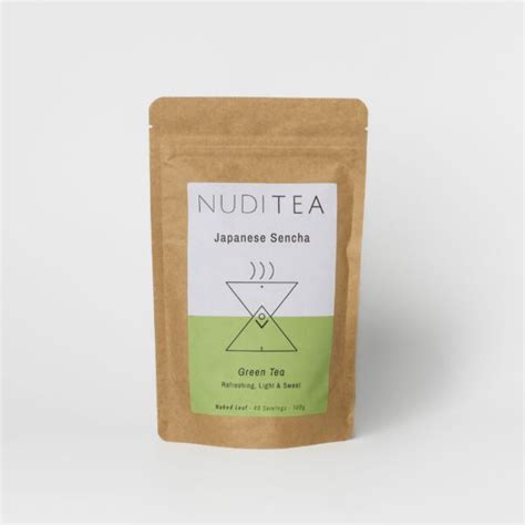 Japanese Sencha NUDITEA Ethical Sustainable Independent Whole