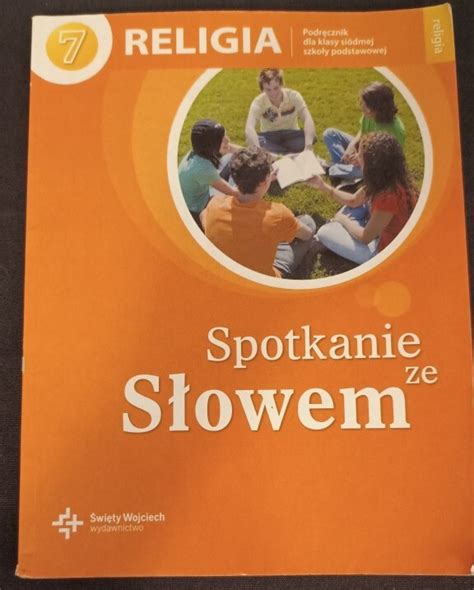 Podręcznik do religii klasa szkoła podstawowa Spotkanie ze słowem Buk Ogłoszenie na