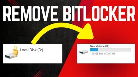 How To Disable BitLocker Encryption Windows How To Remove Bitlocker BitLocker