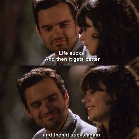 New Girl Funny Series Quotes Nick And Jess Tv Show Quotes