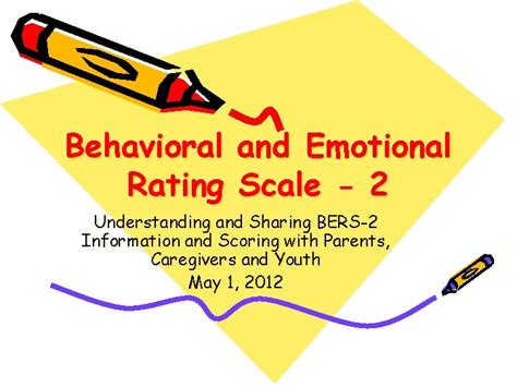 Behavioral And Emotional Rating Scale 2 Understanding And