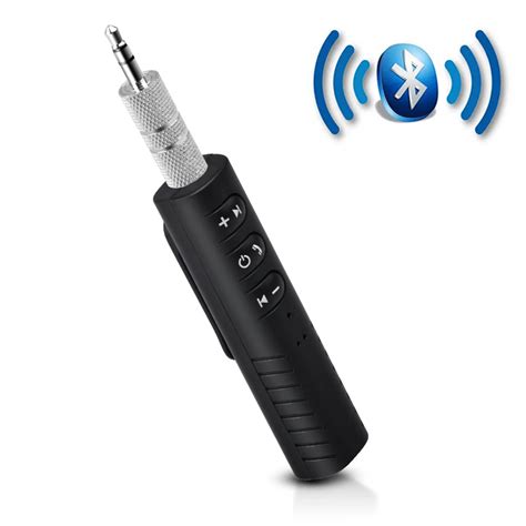 Ihens5 Clip On Wireless Bluetooth Receiver 3 5mm Jack Bluetooth Audio