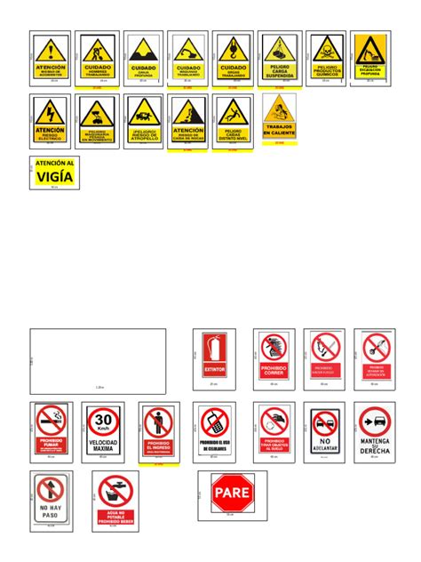 Letreros Diversos SeÑaleticas Pdf