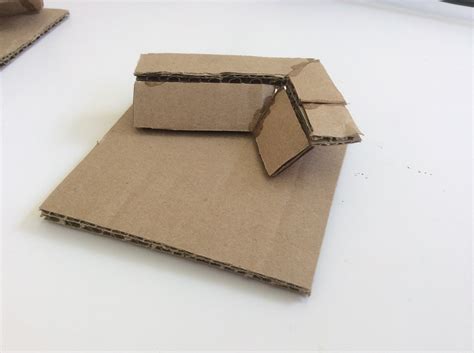 Abstract Architectural Chipboard Models