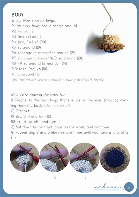 Inosuke Inspired Crochet Pattern