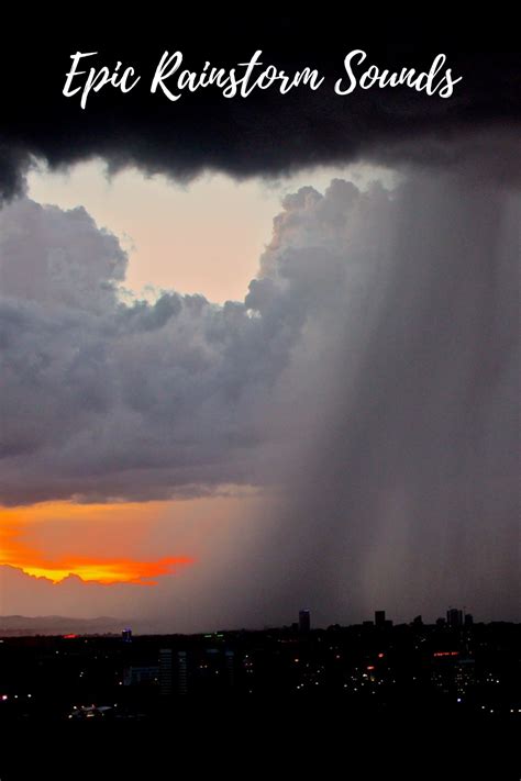 Epic Thunder Rainstorm Sounds For Relaxing Focus Or Sleep White Noise 4