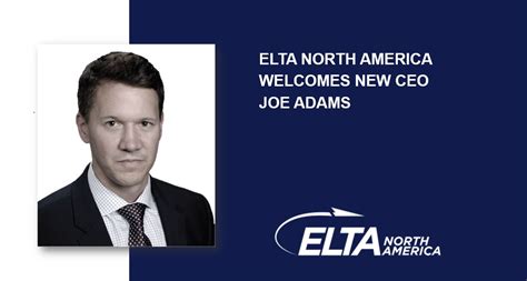 ELTA North America Welcomes New CEO ELTA North America