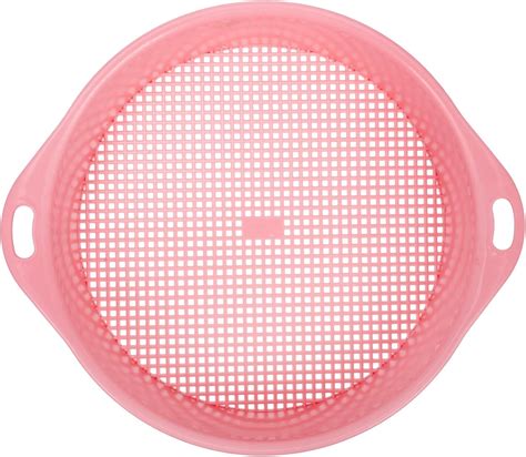 Amazon Kisangel 土ふるい 庭石のなぞなぞ 園芸用品 庭のふるい分けツール 石用ふるい 植栽ふるい受け皿 丸い砂フィルター 砂ふるい器 Abs マニュアル ツールふるい