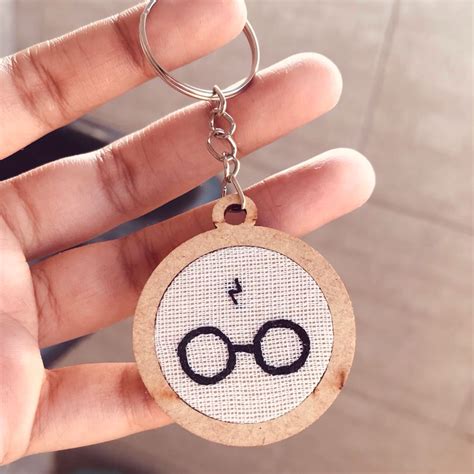 Chaveiro Bordado Harry Potter Shopee Brasil