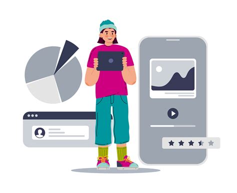 Ui Ux Designer Arrangement Interface Elements Of The Application And