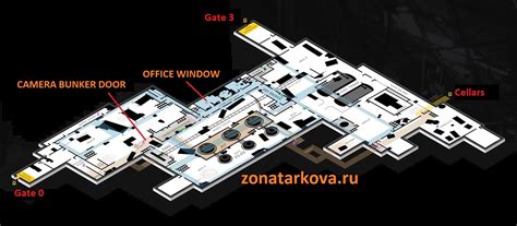 Карты Завода Зона Escape From Tarkov