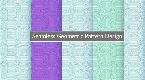 Geometric Textile Floral Pattern Background Seamless Geometric Stylish Pattern Texture Line