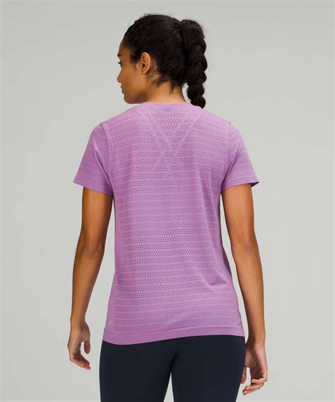 Lululemon Swiftly Breathe Short Sleeve Squad Wisteria Purple