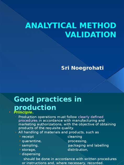 analytical method validation pdf verification and validation