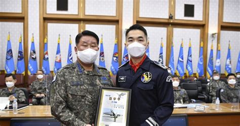 공군 최우수 조종사 시상식 개최