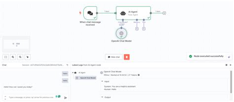 how to build an ai assistant in n8n no coding required