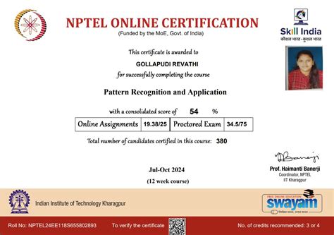 achievement continuouslearning nptel skilldevelopment… gollapudi