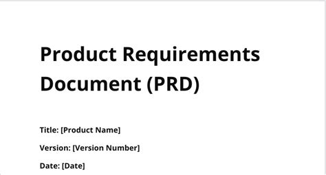 Guide To Writing A PRD Download Free Template Olutobi
