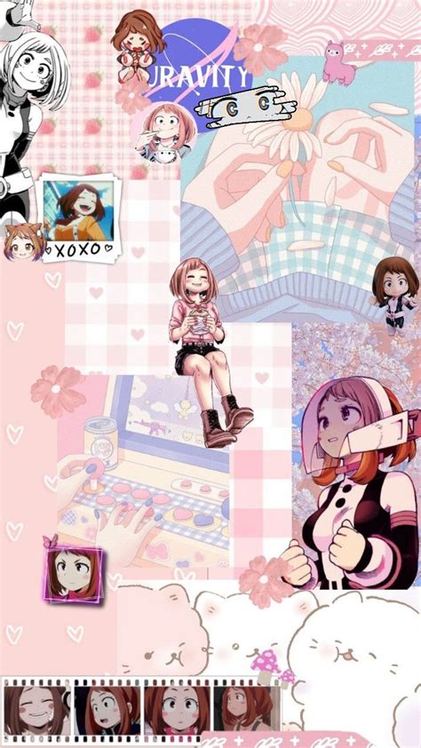 Wallpaper Uraraka Ochako