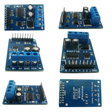 Channel Rs Modbus Rtu Switch Module With Low High Level Input For