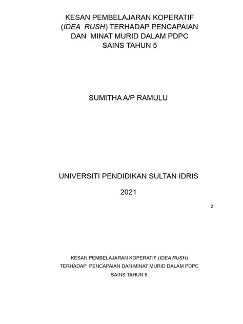 Bab 1 5 0406 Sumitha A P Ramulu Pdf