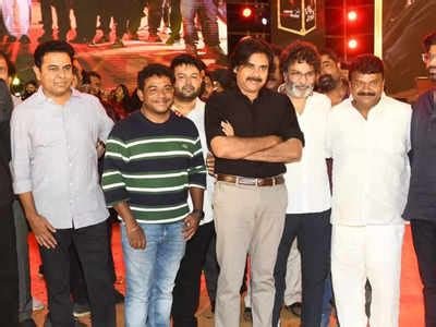 Bheemla Nayak Pre Release Event Pawan Kalyan Thanks Trivikram Thaman Saagar K Chandra Rana