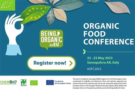 Save The Date Organic Food Conference 22 23 May Italy Organic
