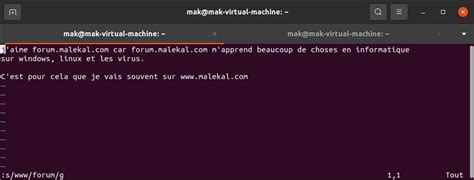 Comment Rechercher Et Remplacer Dans Vim Malekal