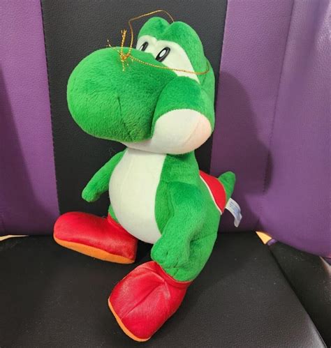 Super Mario Rpg Plush 9 Yoshi 1996 Takara Vgc Extremely Rare Ufo Japan