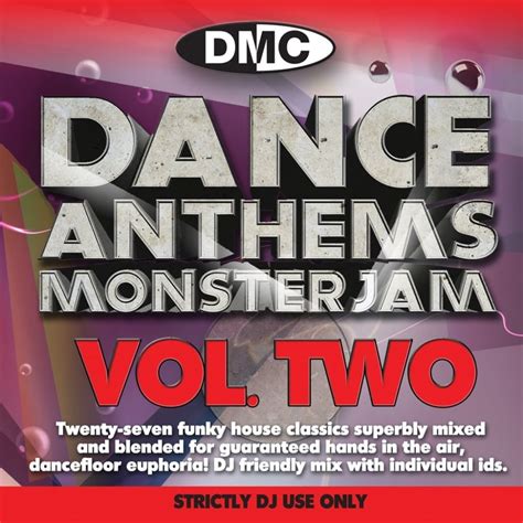 Dance Anthems Mosterjam Vol 2 Party Dj Cd