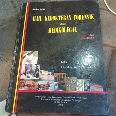 Jual Buku Ilmu Forensik Bekas Shopee Indonesia