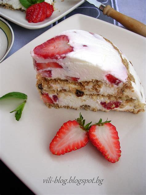 Къкрещо гърненце Ягодова торта