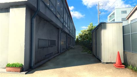 【フリー素材】学校のグラウンド（4枚）【背景イラスト】｜ みんちりえ
