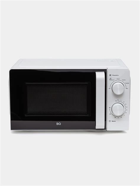 Микроволновка СВЧ печь BQ MWO 20004SM/W, Микроволновая печь, объем 20 л ...