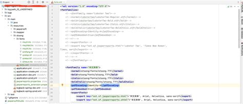 Netsfjasperreportsengineutiljrfontnotfoundexception Font 仿宋 Is