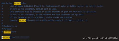 Zabbix常见启动错误active Check Configuration Update From Xxxstarte Csdn博客