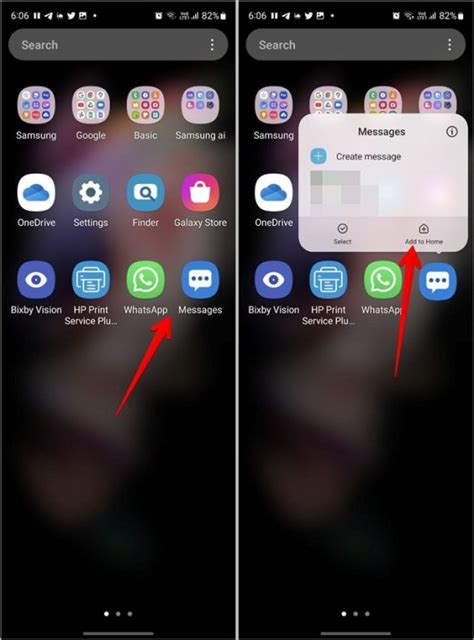 How To Add Messages App Icon Back To Home Screen On Iphone And Android