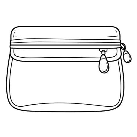 Premium Vector Vector Illustration Of A Minimalist Pencil Case