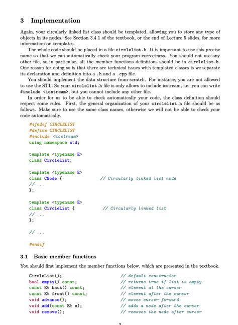 Solved 1 Introduction This Assignment Is On Circularly