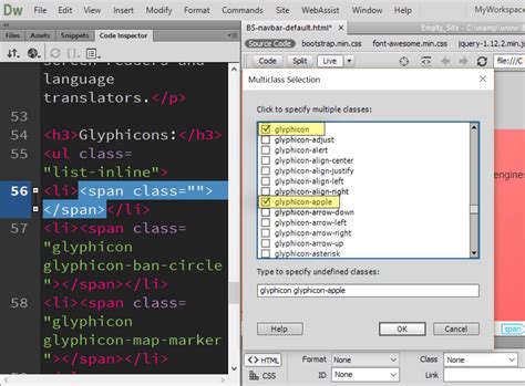 highlight icons with text shadows alt