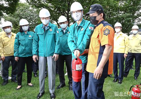 ‘2022년 을지연습 연계 민방공 훈련 한덕수 국무총리 일요신문