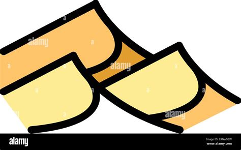 Sun Desert Icon Outline Vector Arabic Culture Sand Culture Color Flat