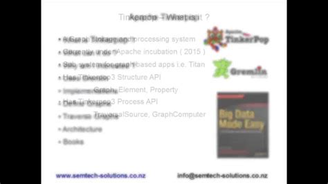 An Introduction To Apache Tinkerpop Youtube