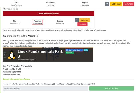 Tryhackme Linux Fundamentals Part 3