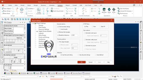 نرم افزار Datamine Studio OP v3 2025 برنامهریزی و طراحی معادن روباز