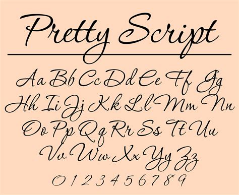 Cursive Font Wedding Font Cursive Letters Font Invite Font 40 Off