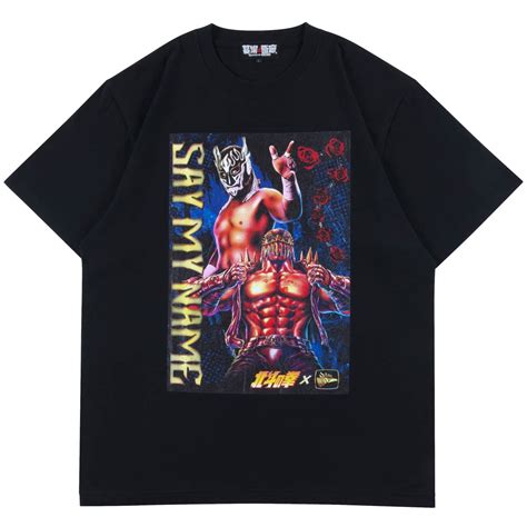 エル・デスペラード 北斗の拳コラボエル・デスペラード×北斗の拳tシャツブラック｜墓場の画廊online Store