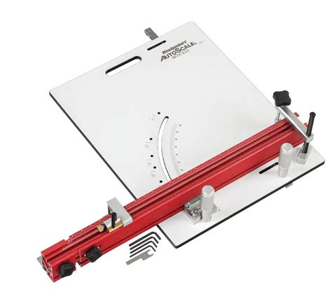 Woodpeckers Autoscale Miter Sled Drop Zone Base Owners Manual