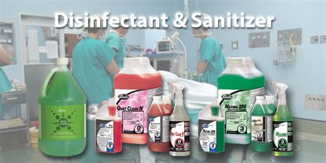 Disinfectant And Sanitizer