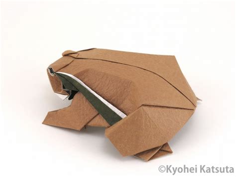 Japanese Toad／ヒキガエル Katsuta Kyohei Origami